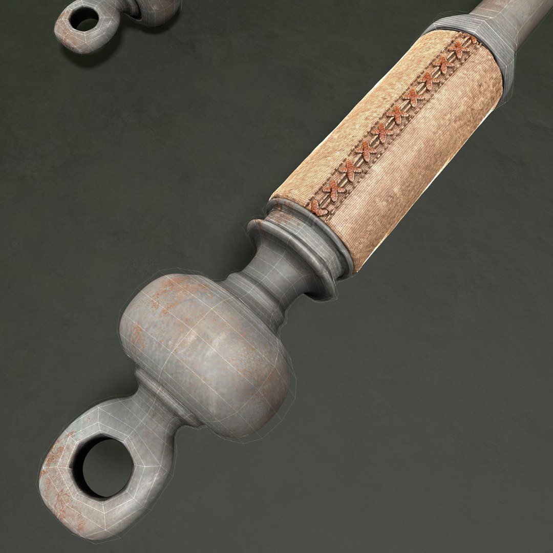 3d model hammer blood