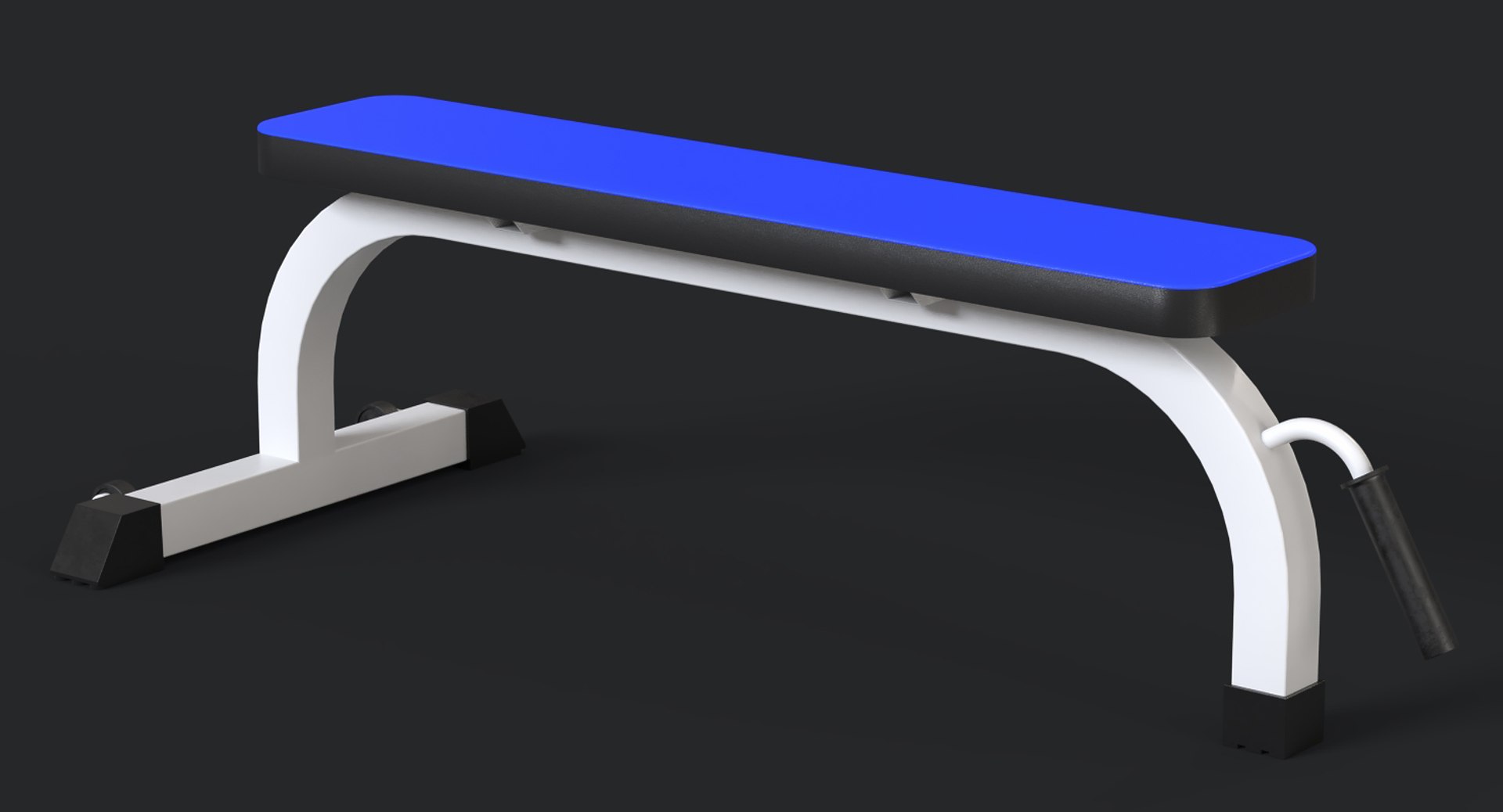 3D Gym Bench Model - TurboSquid 1191836