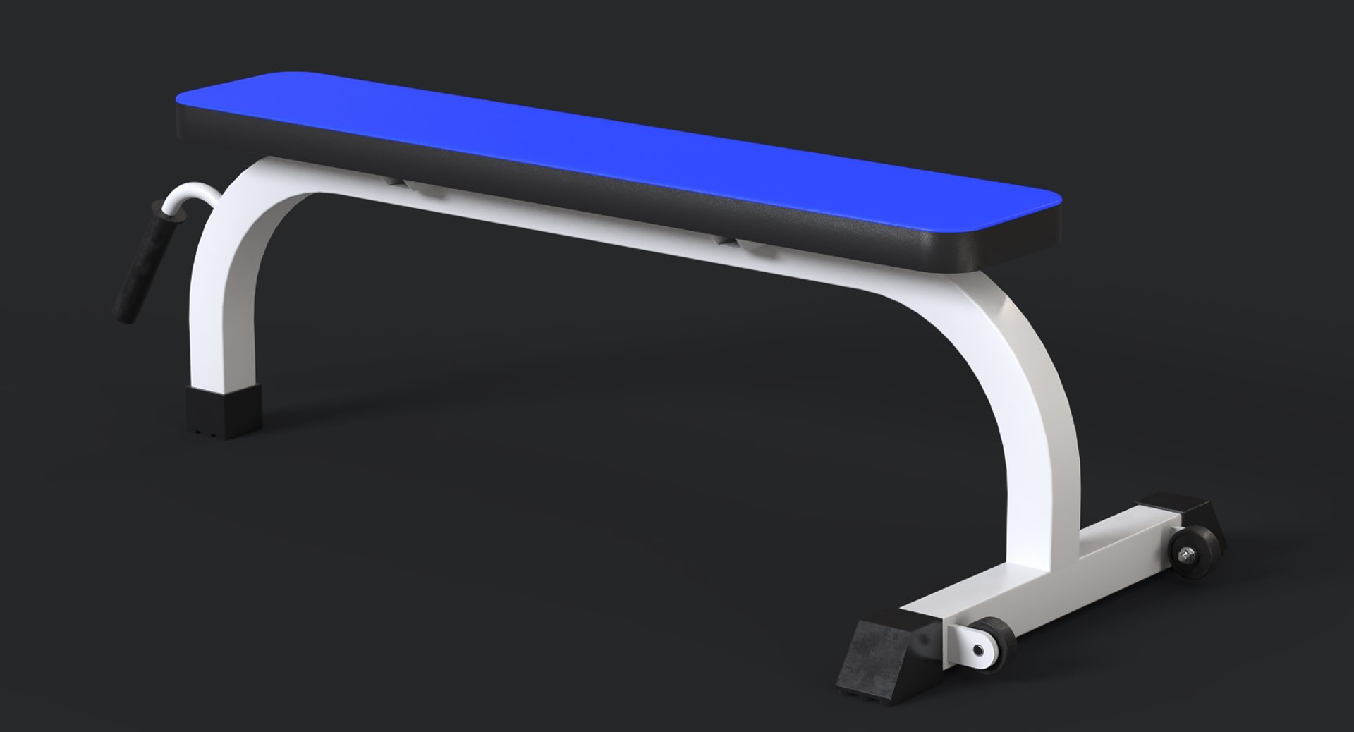 3D Gym Bench Model - TurboSquid 1191836