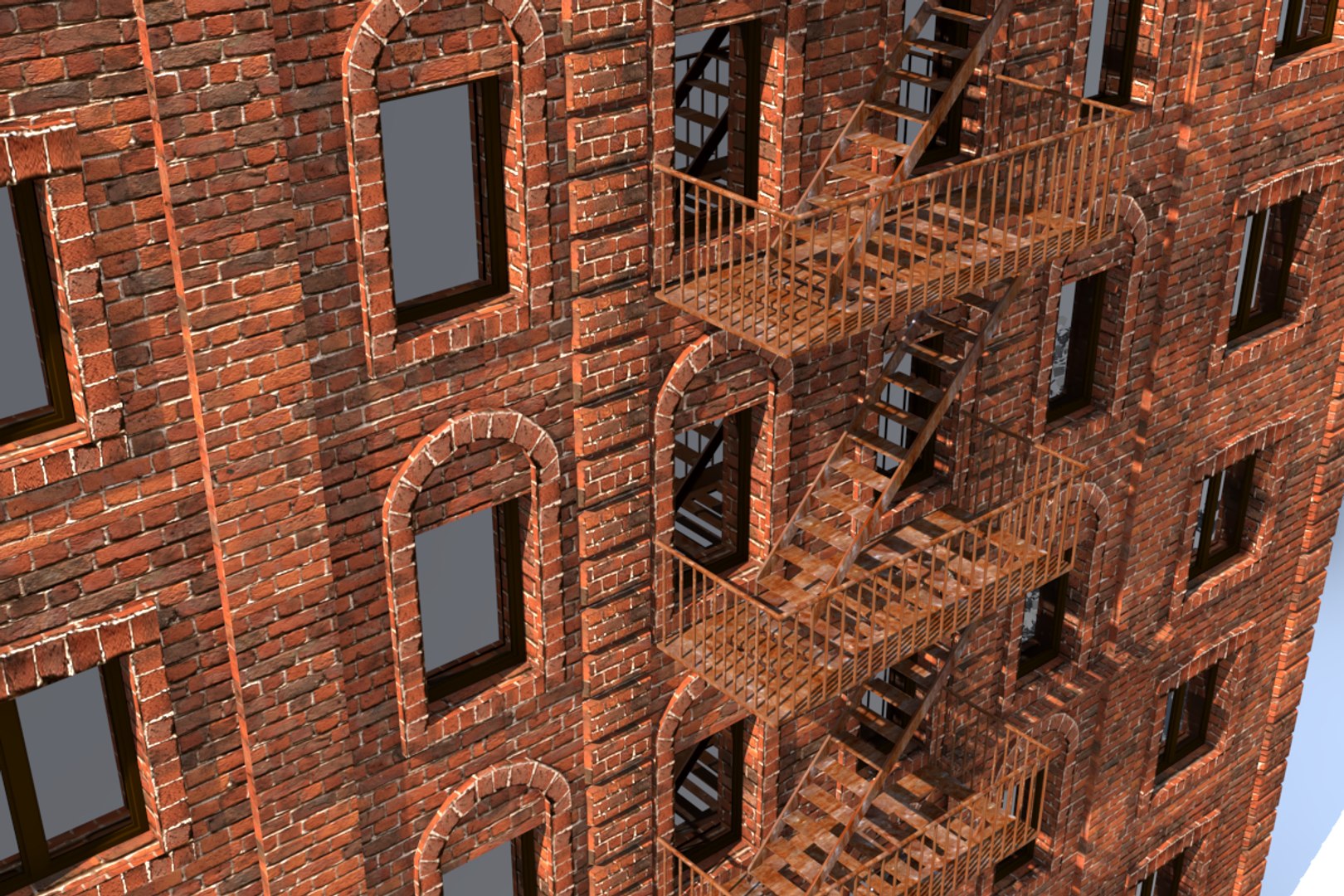 3D Building Architectural Details Model - TurboSquid 1342592