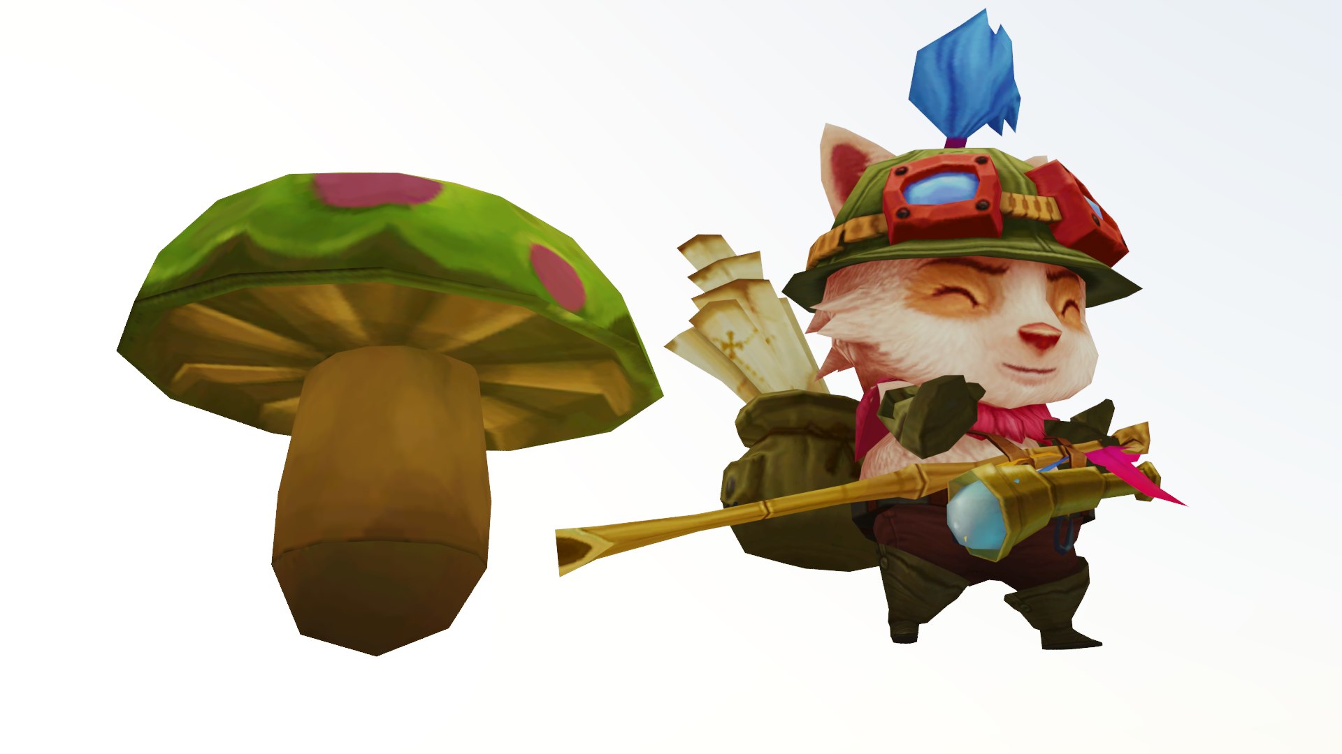 3D Teemo Skin00 League Of Legends Lol - TurboSquid 1806875