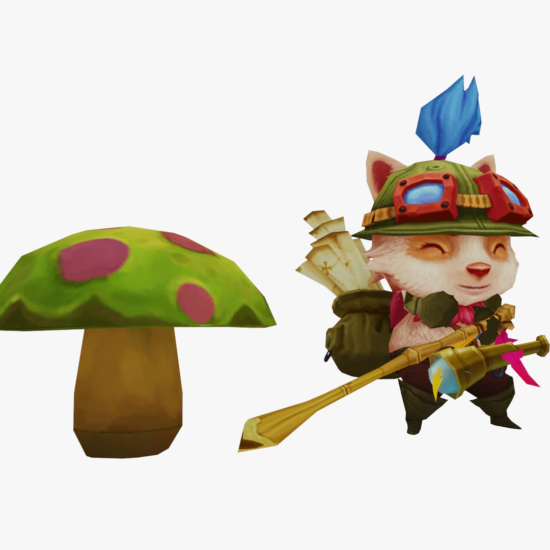 3D teemo skin00 league of legends lol - TurboSquid 1806875