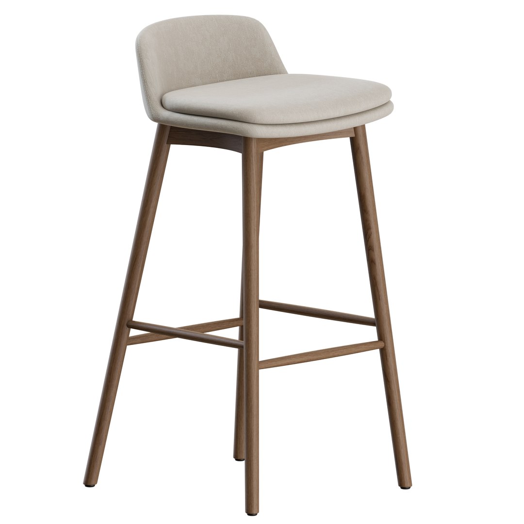 3D Rely Stool Counter HW121 By Tradition - TurboSquid 2519456