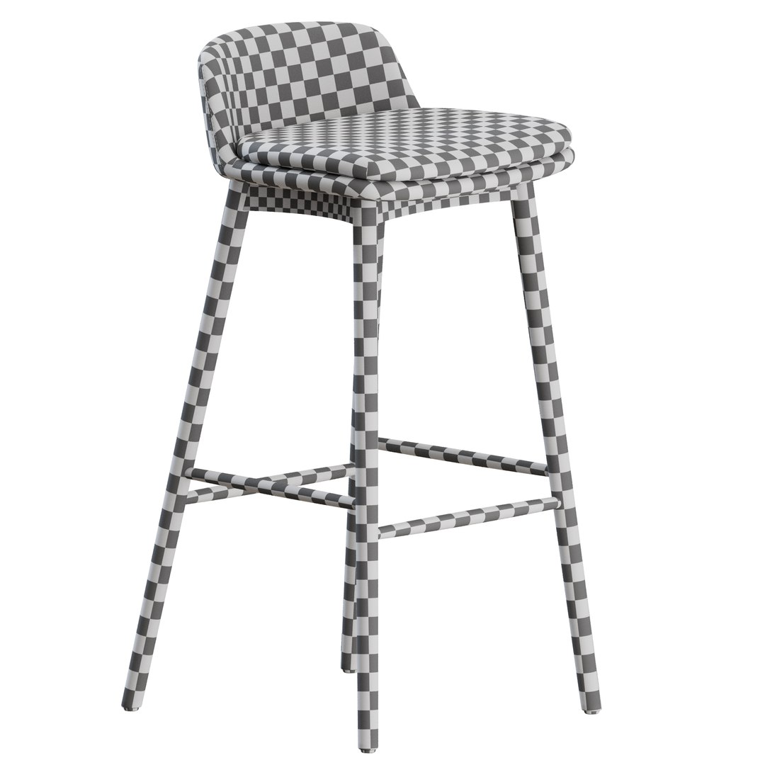 3D Rely Stool Counter HW121 By Tradition - TurboSquid 2519456