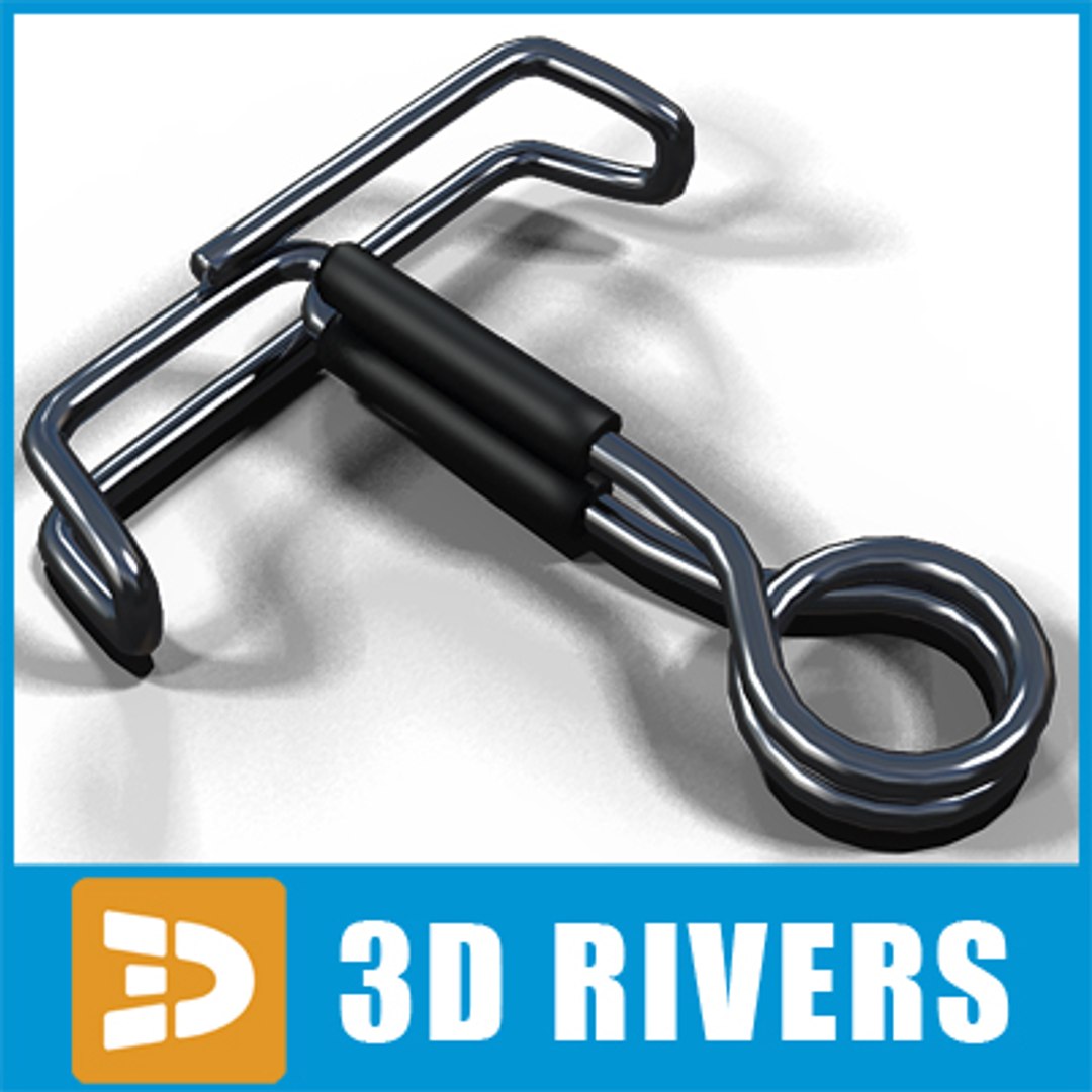 3d pinch clamp model