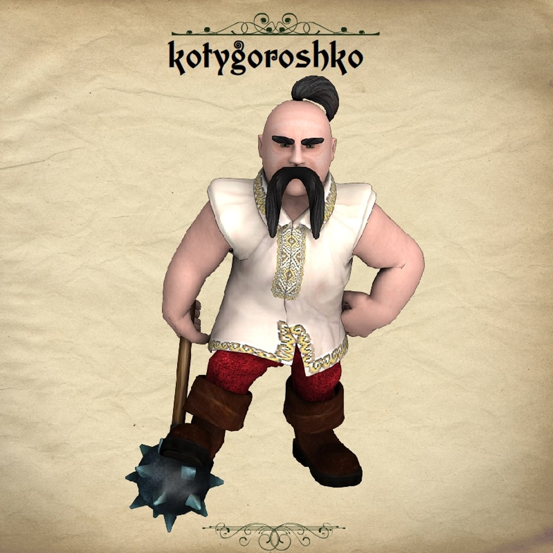 Poser Character Kotygoroshko Pz3