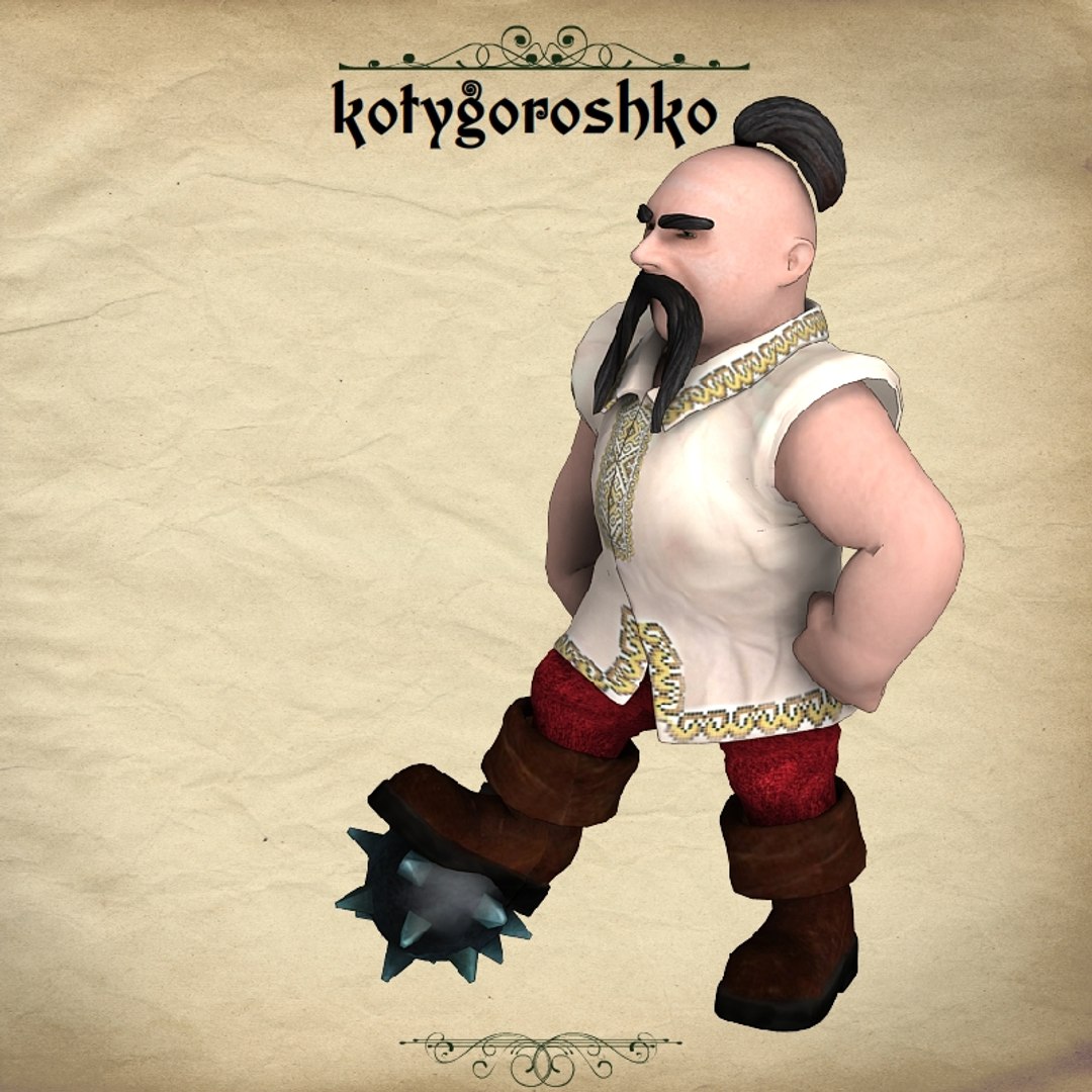 Poser Character Kotygoroshko Pz3