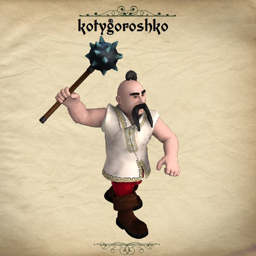Poser Character Kotygoroshko Pz3