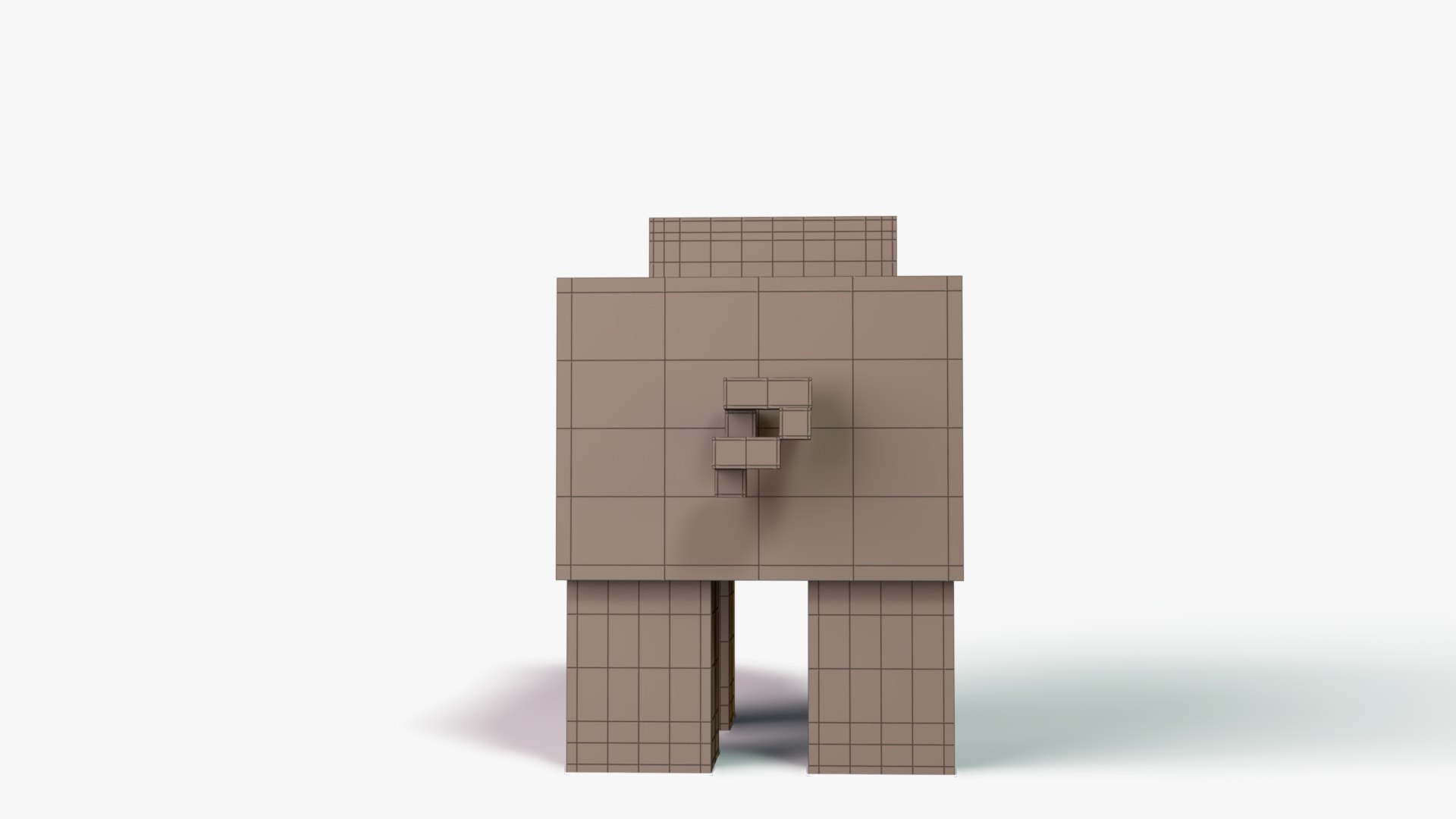 3D Model Minecraft Warm Pig - TurboSquid 2409036