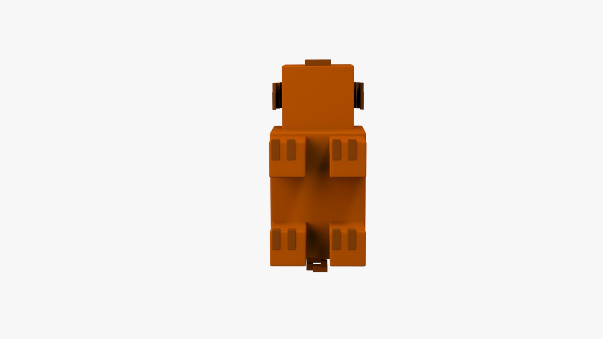3D Model Minecraft Warm Pig - TurboSquid 2409036