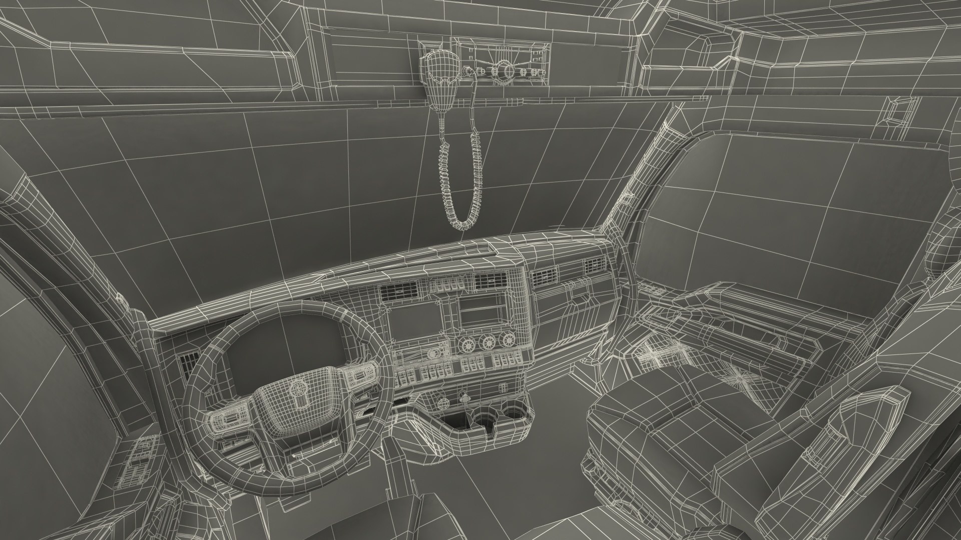 3D Kenworth Truck with Vanguard Reefer Trailer Rigged for Cinema 4D ...