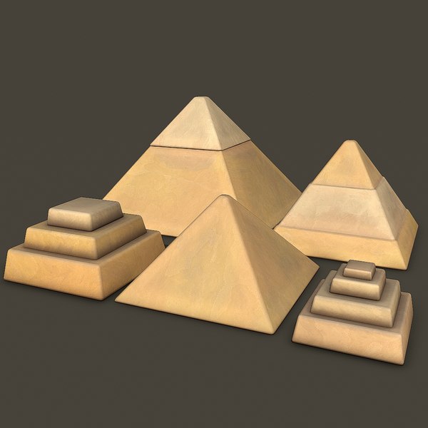 modelo 3d Pirámides egipcias - TurboSquid 1970975