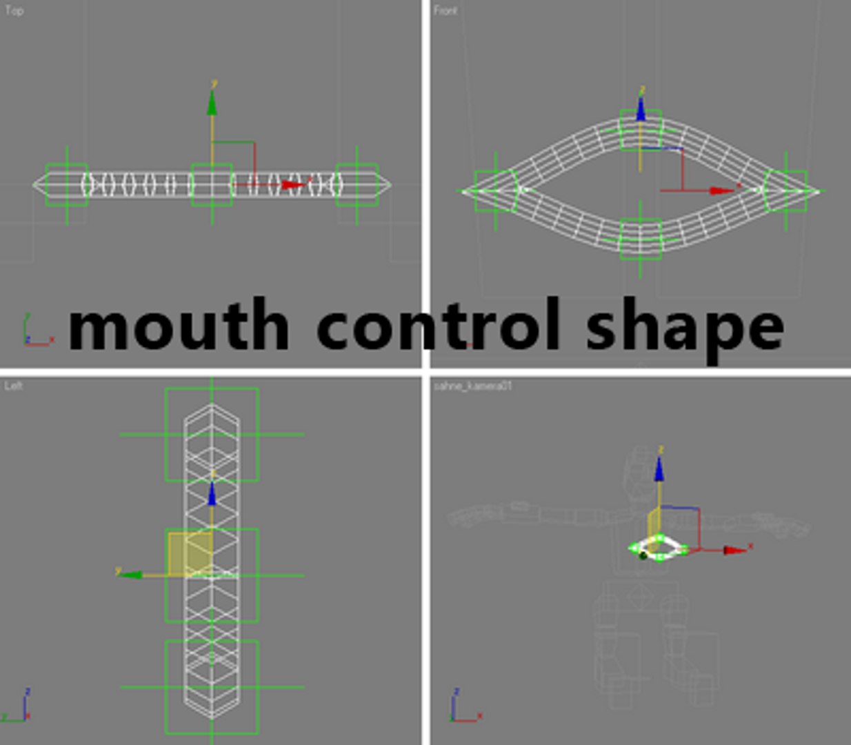 3d Rigged Computer Assistant Character Model