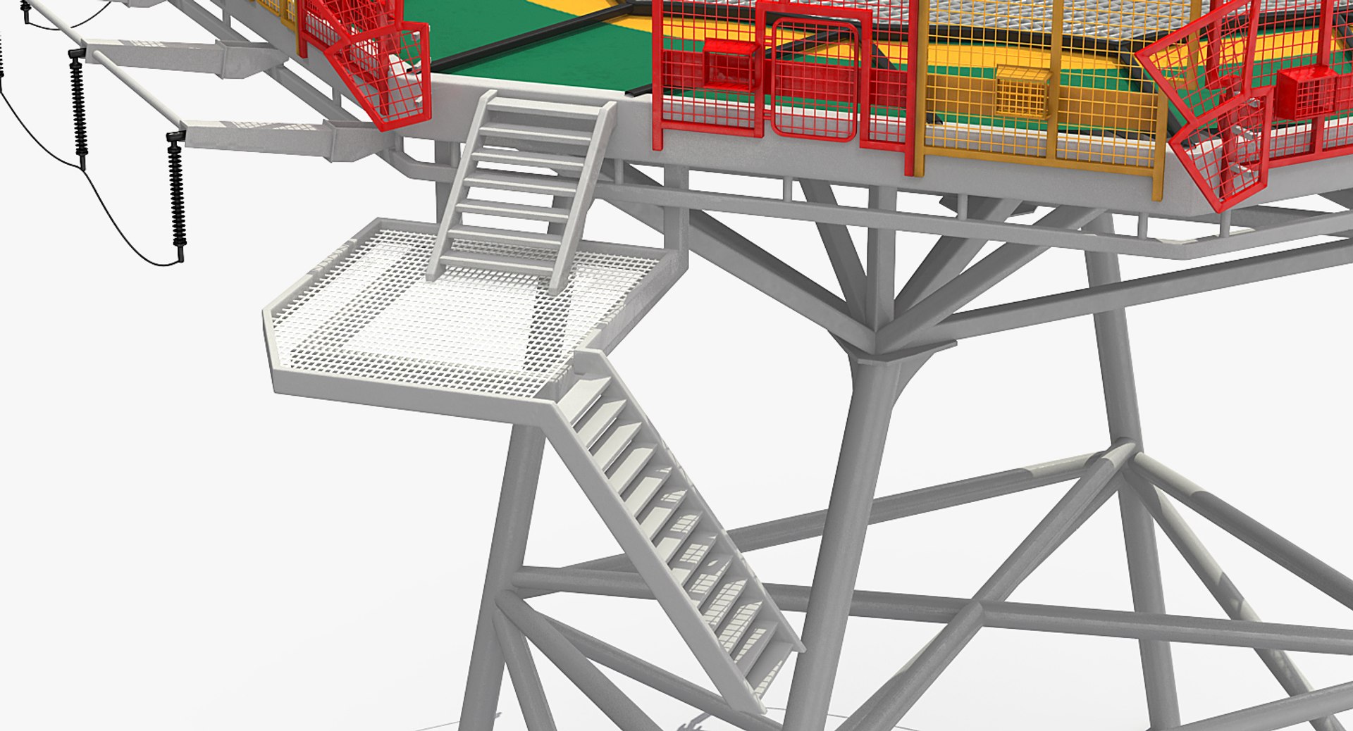 Helicopter Landing Pad Model - TurboSquid 1487787