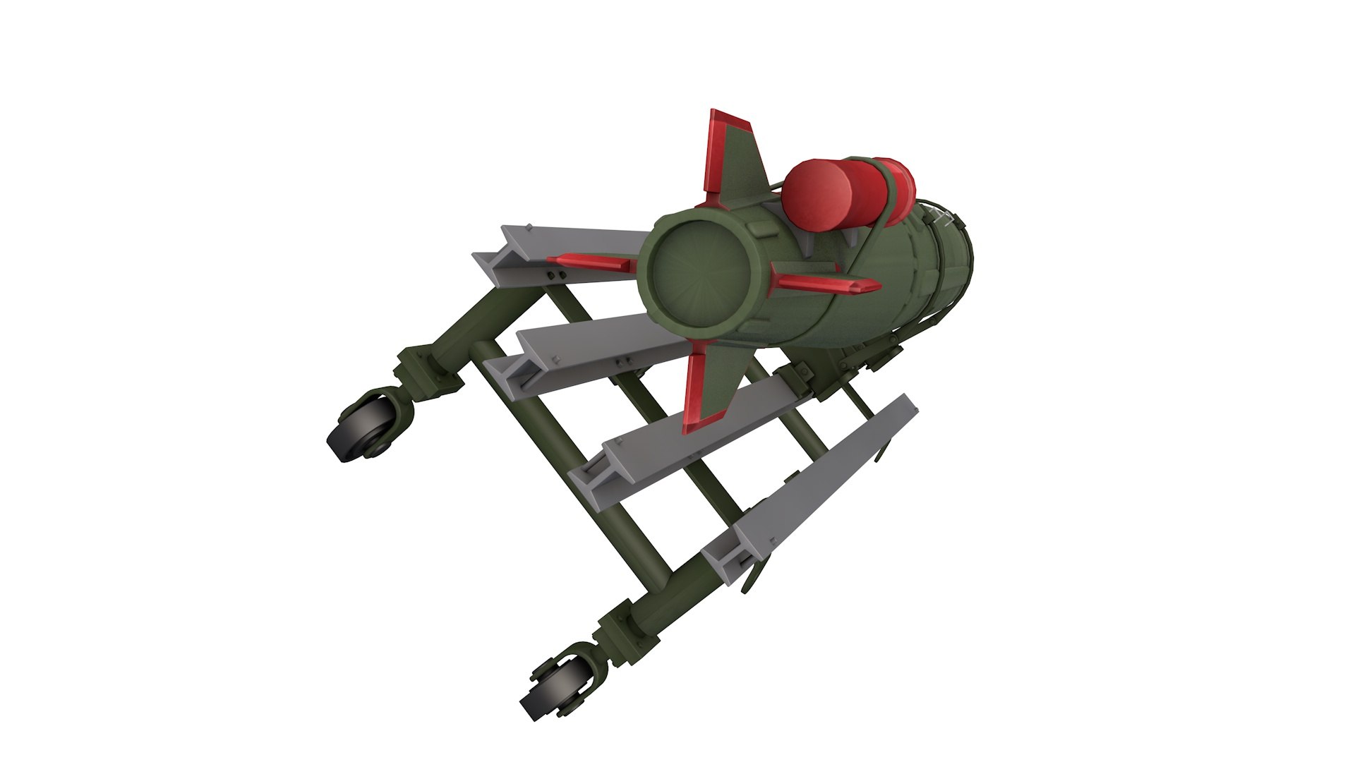 Israel Nuclear Warhead 3D Model - TurboSquid 2211945