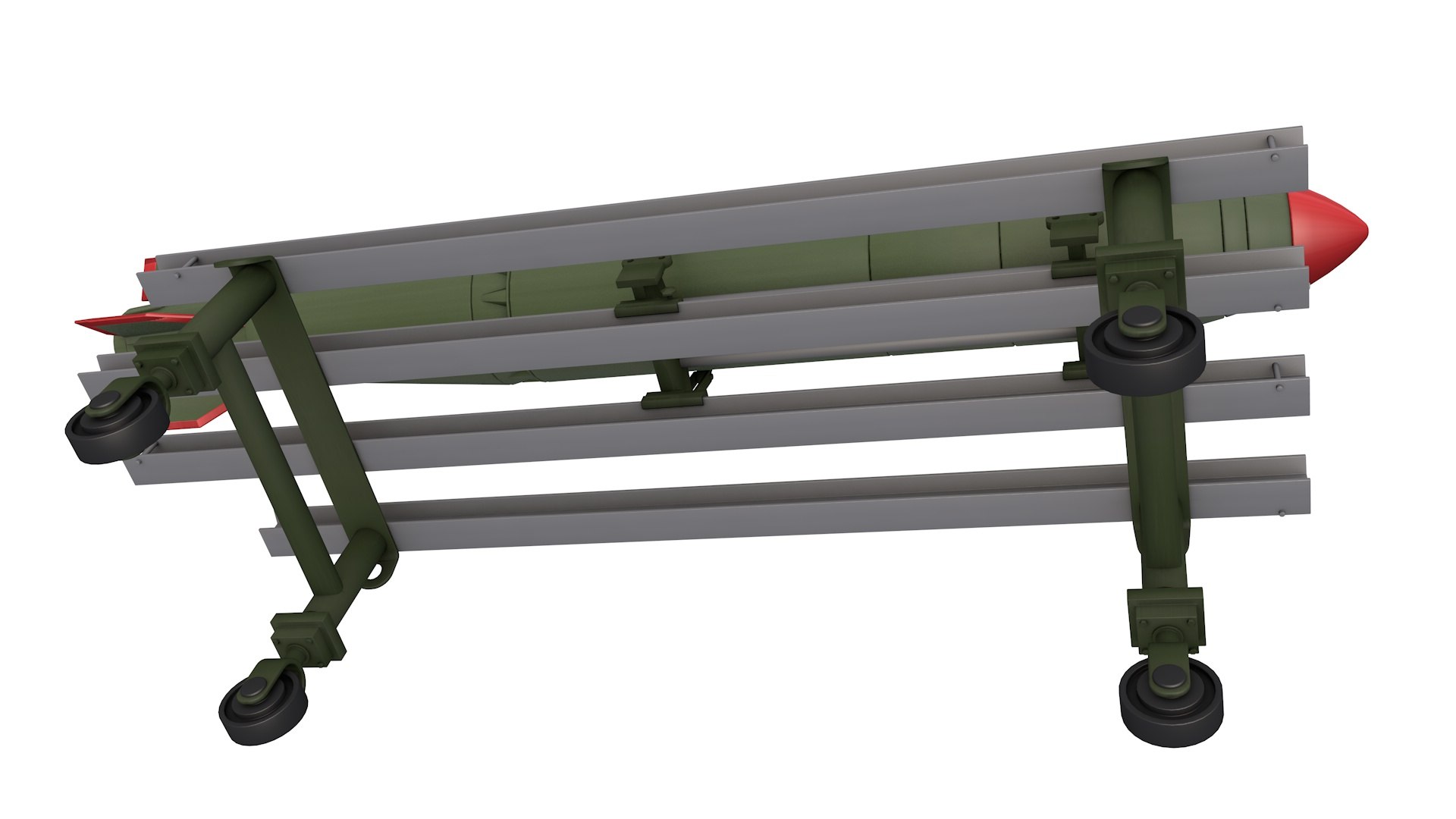 Israel Nuclear Warhead 3D Model - TurboSquid 2211945