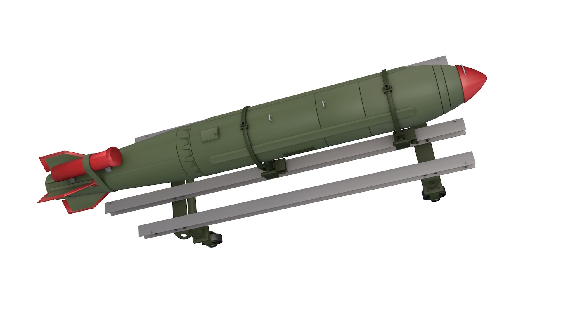 Israel Nuclear Warhead 3D Model - TurboSquid 2211945