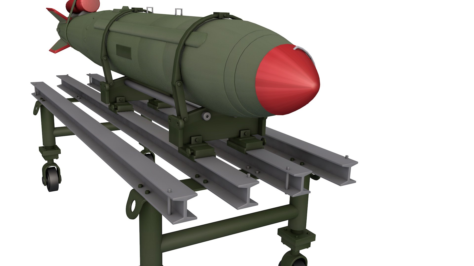 Israel Nuclear Warhead 3D Model - TurboSquid 2211945