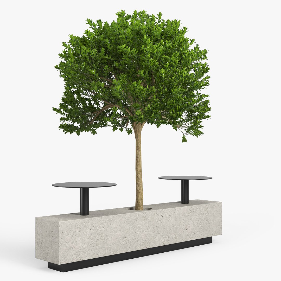 Tree Bench 3D Model - TurboSquid 1653366