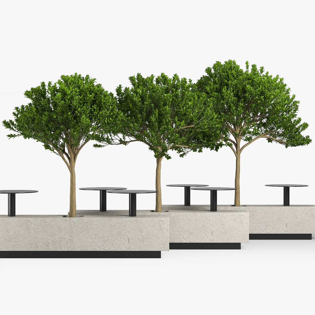 Tree Bench 3D Model - TurboSquid 1653366