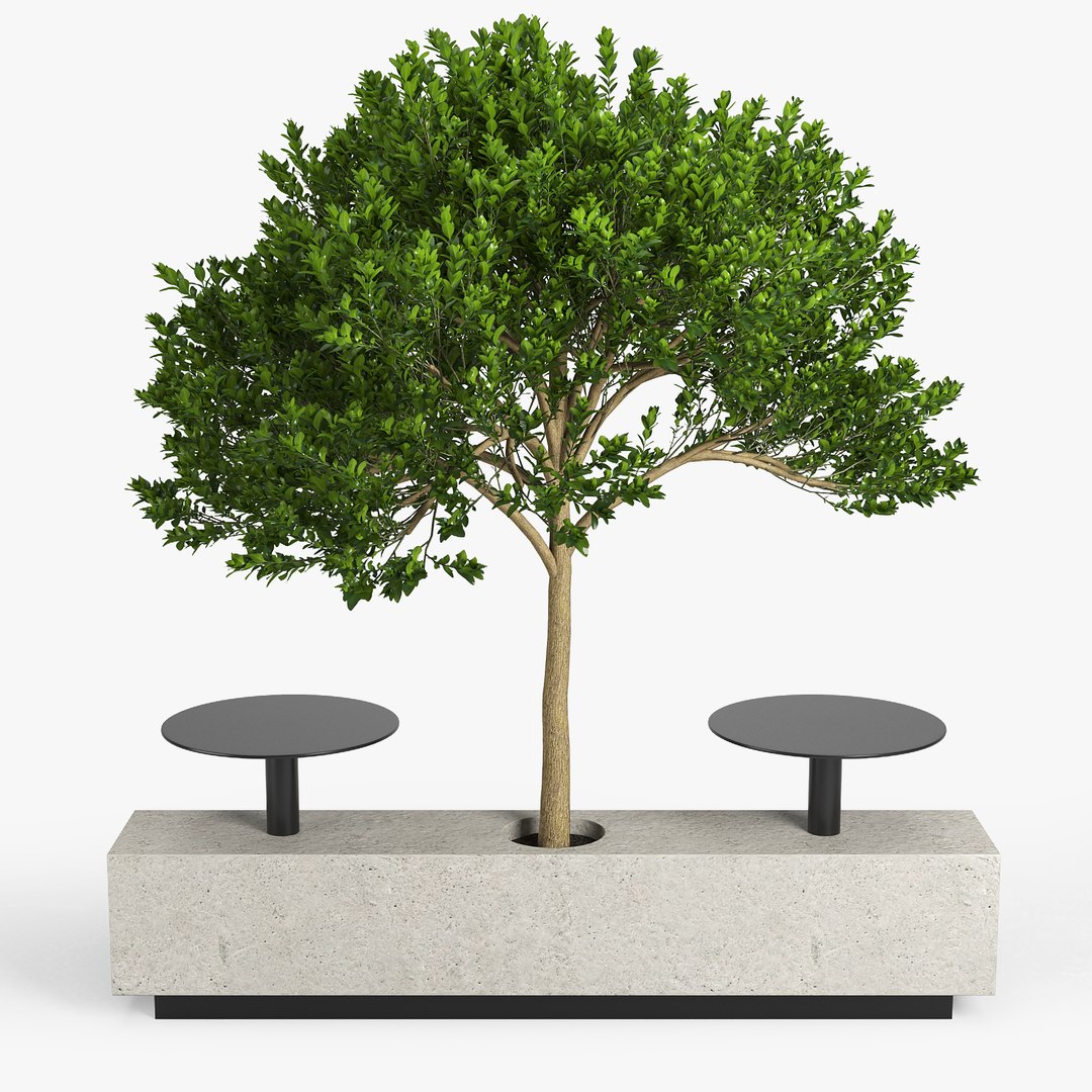 Tree Bench 3D Model - TurboSquid 1653366