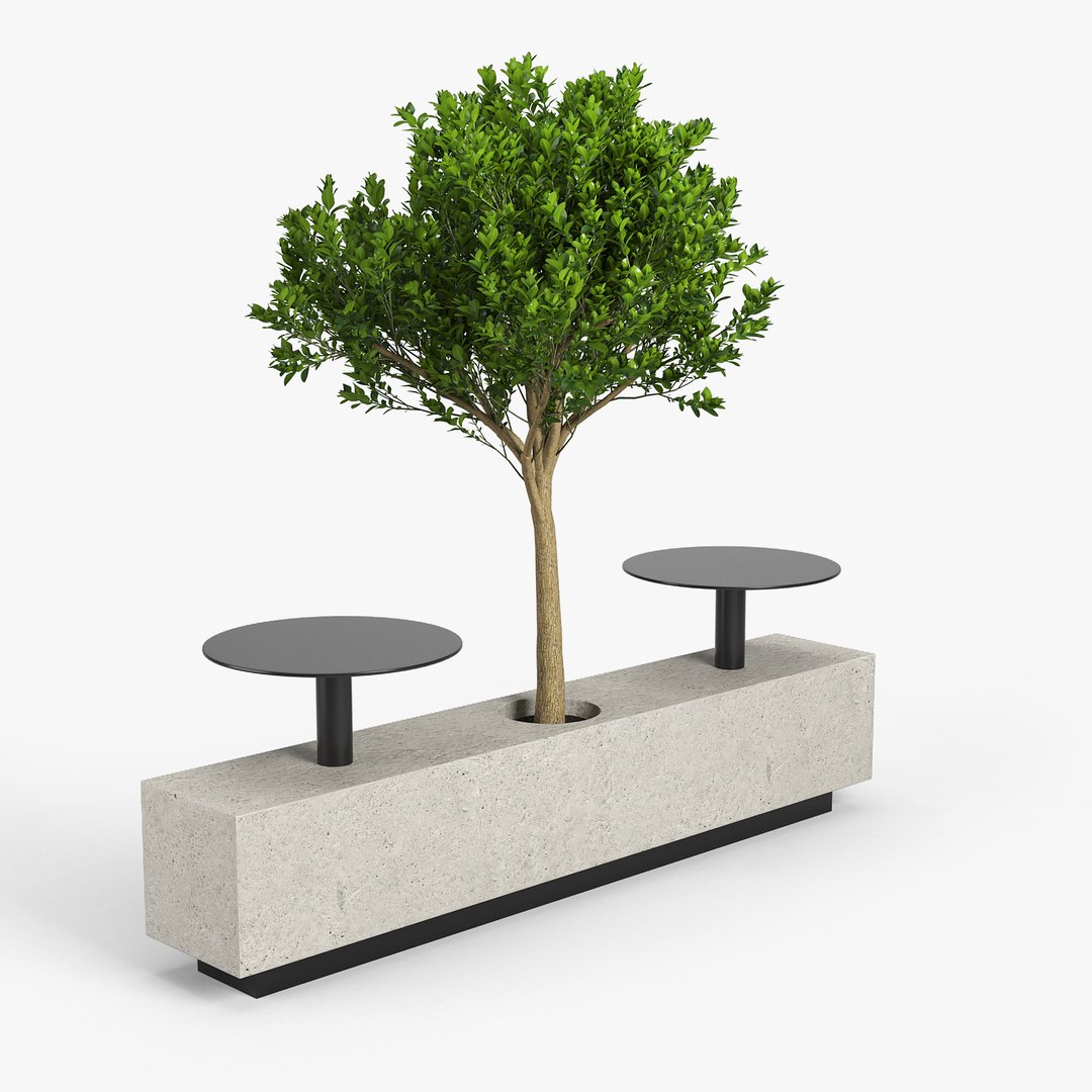 Tree Bench 3D Model - TurboSquid 1653366