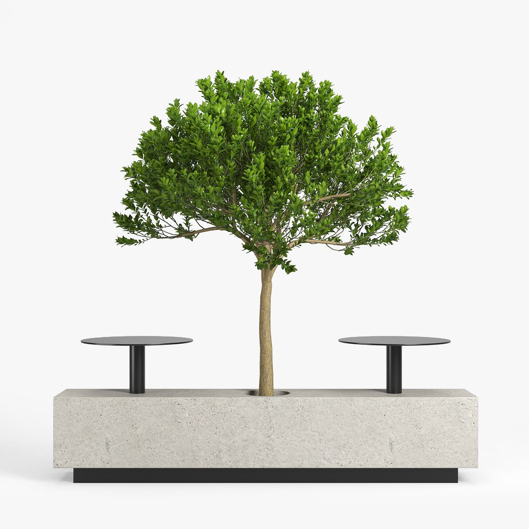 Tree Bench 3D Model - TurboSquid 1653366