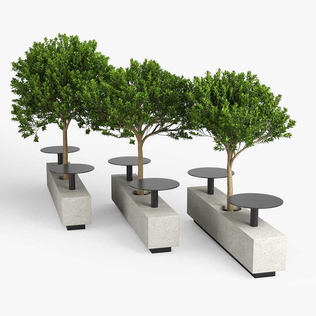 Tree Bench 3D Model - TurboSquid 1653366