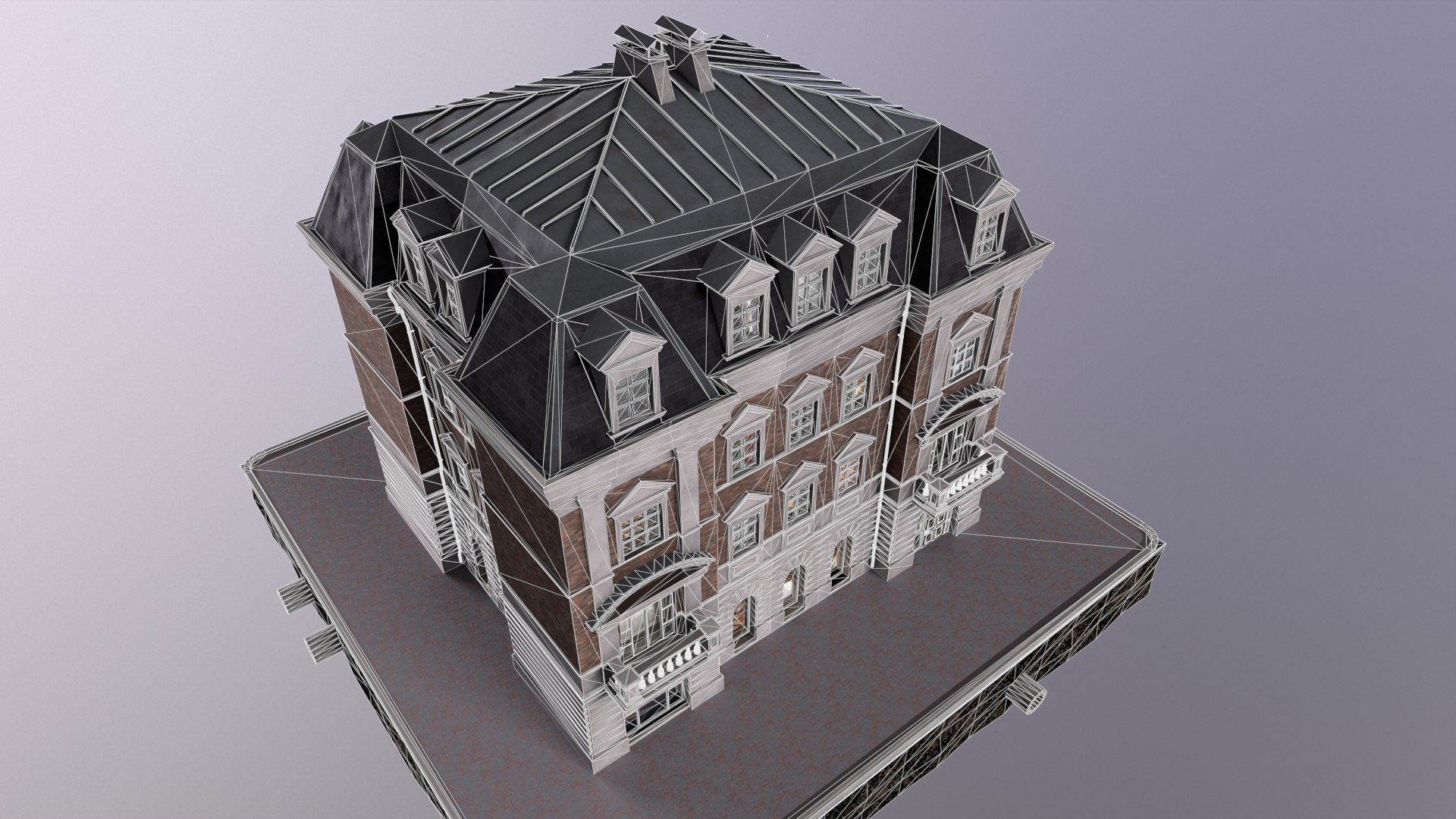 City Street House Bilding 3D Model - TurboSquid 1994382