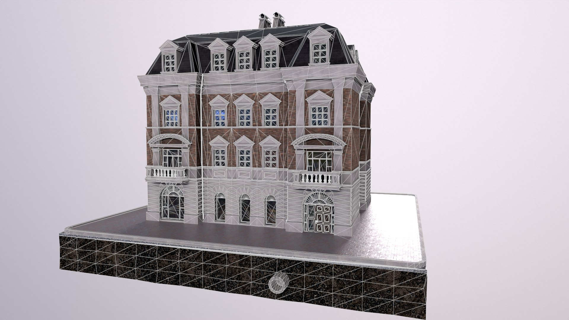City Street House Bilding 3D Model - TurboSquid 1994382