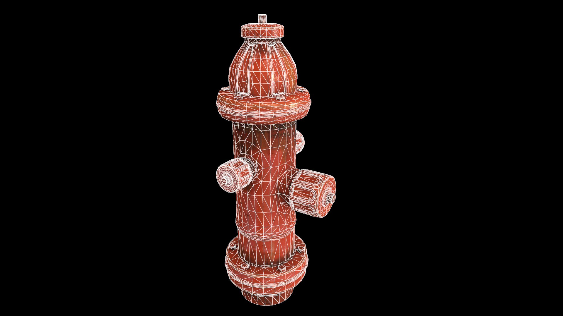 3d hydrant model