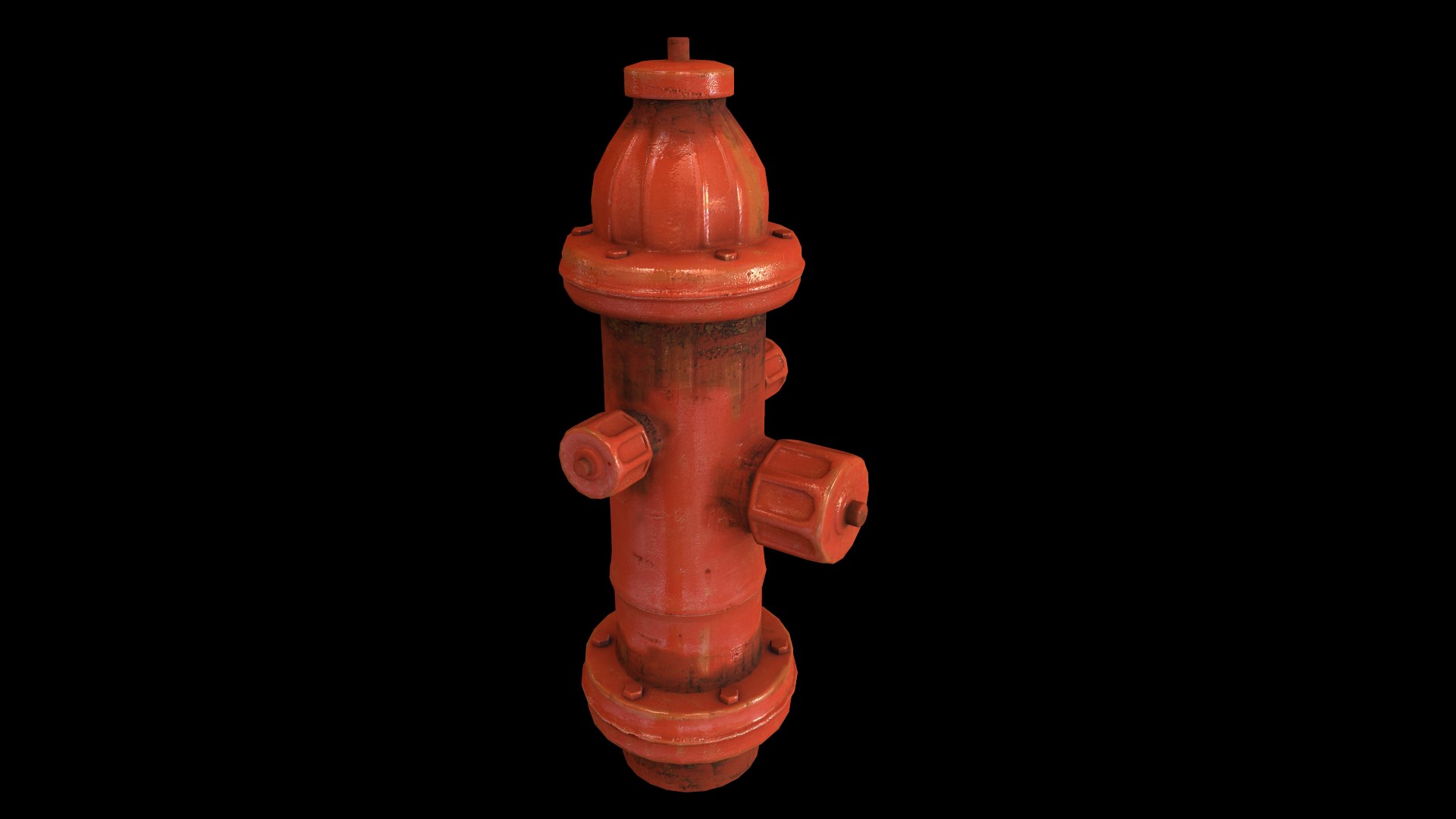 3d hydrant model