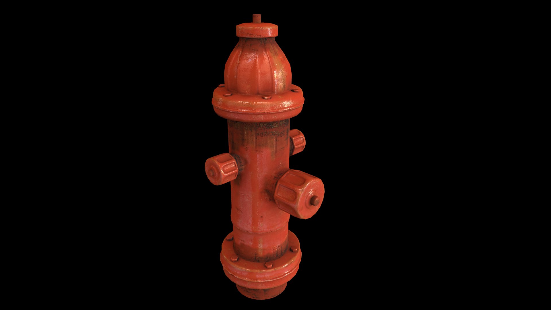 3d hydrant model