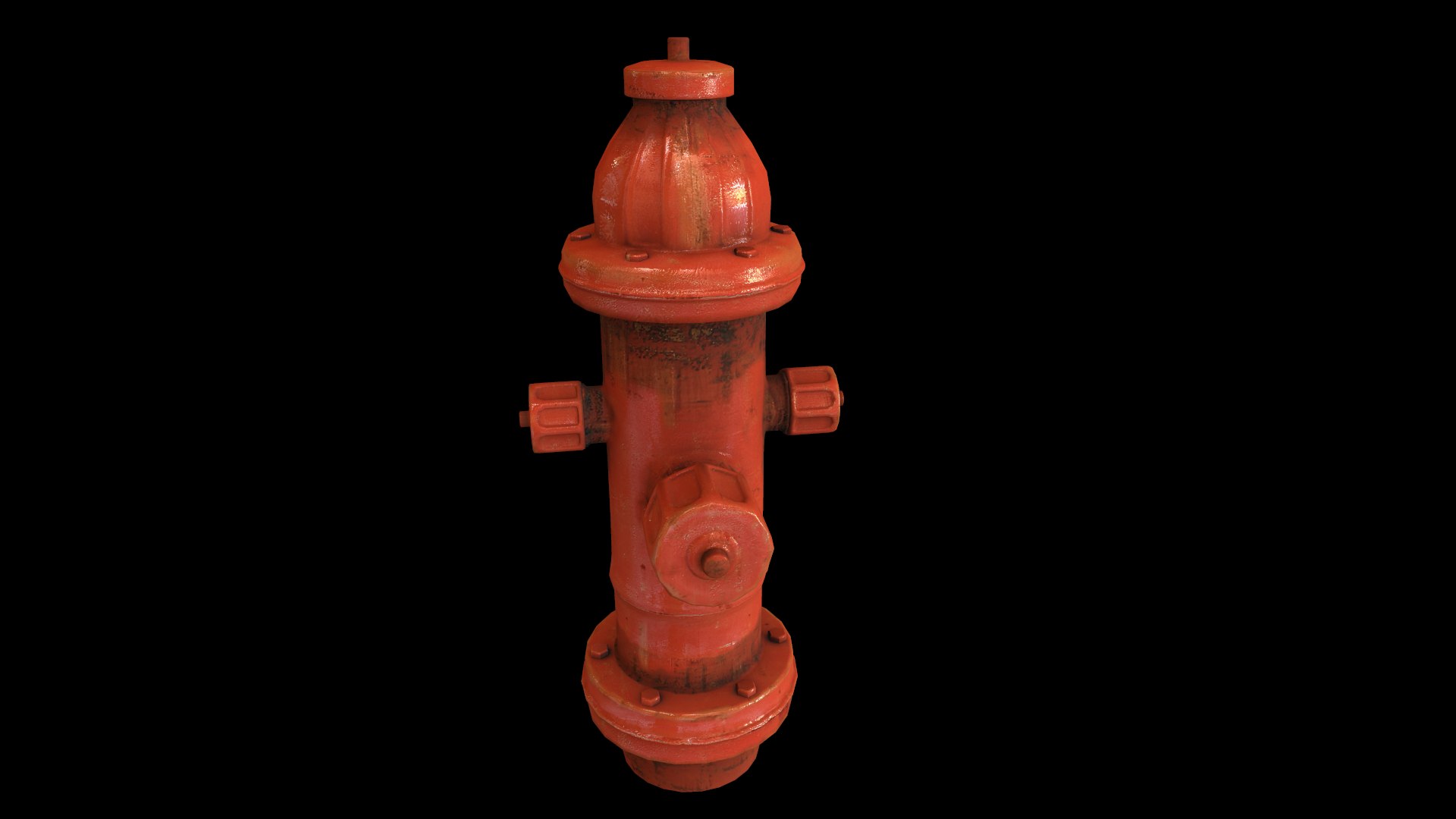 3d hydrant model