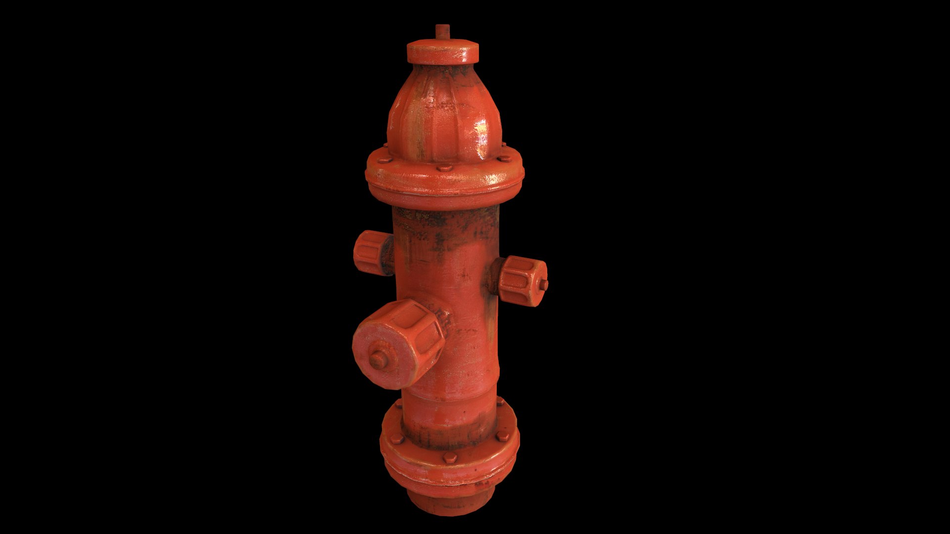 3d hydrant model