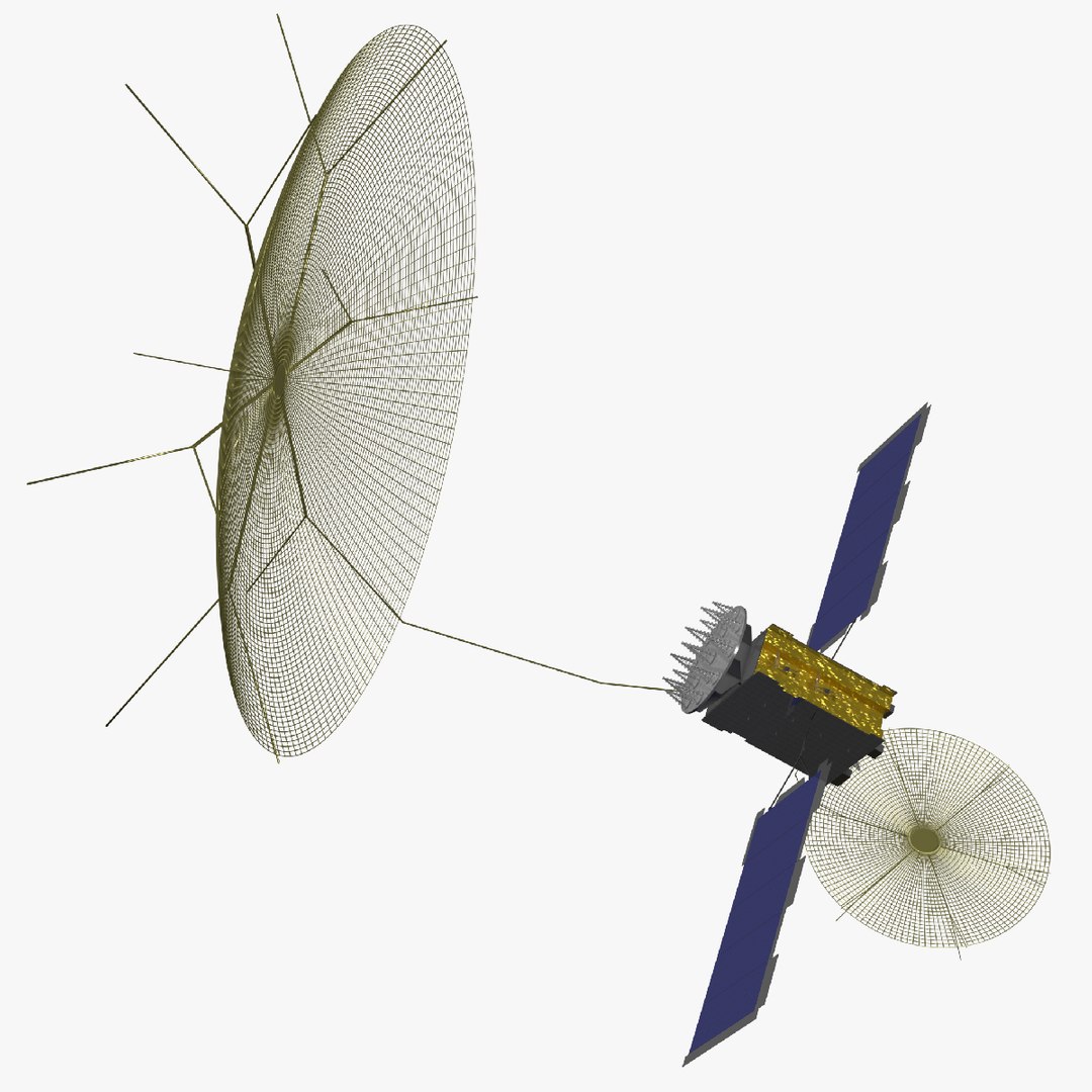 MUOS 1-5 Satellite 3D model - TurboSquid 1952004