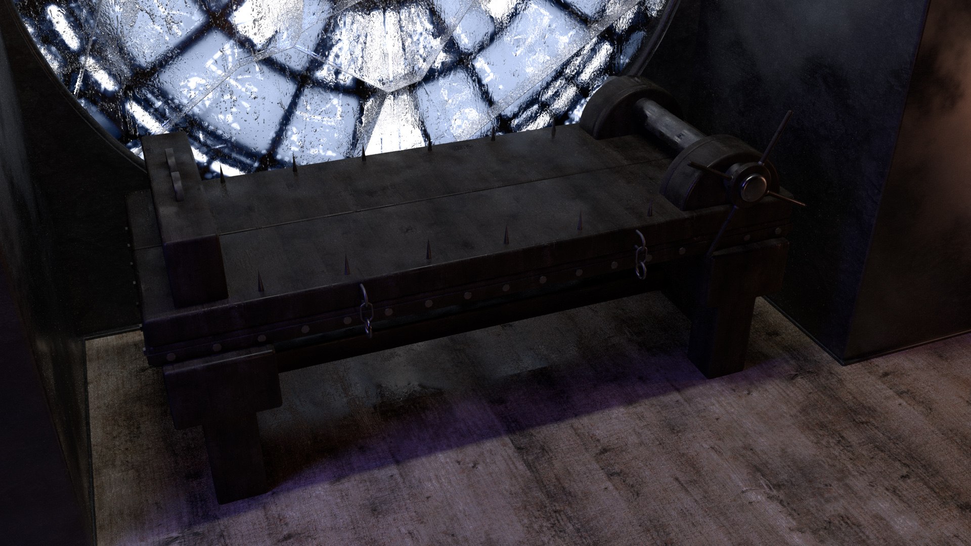 3D Simple Background Torture Room Model - TurboSquid 2043390