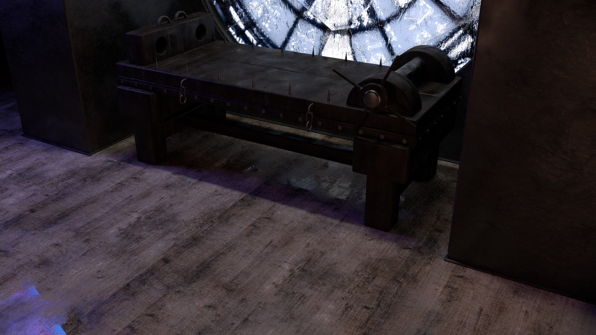 3D Simple Background Torture Room Model - TurboSquid 2043390