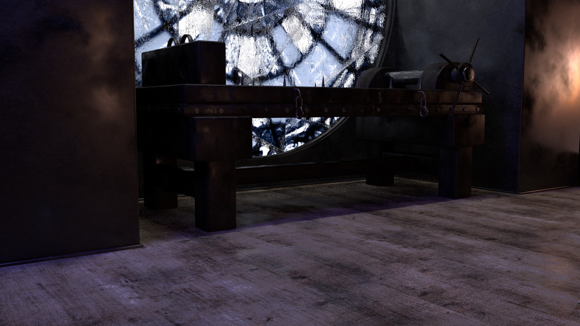 3D Simple Background Torture Room Model - TurboSquid 2043390