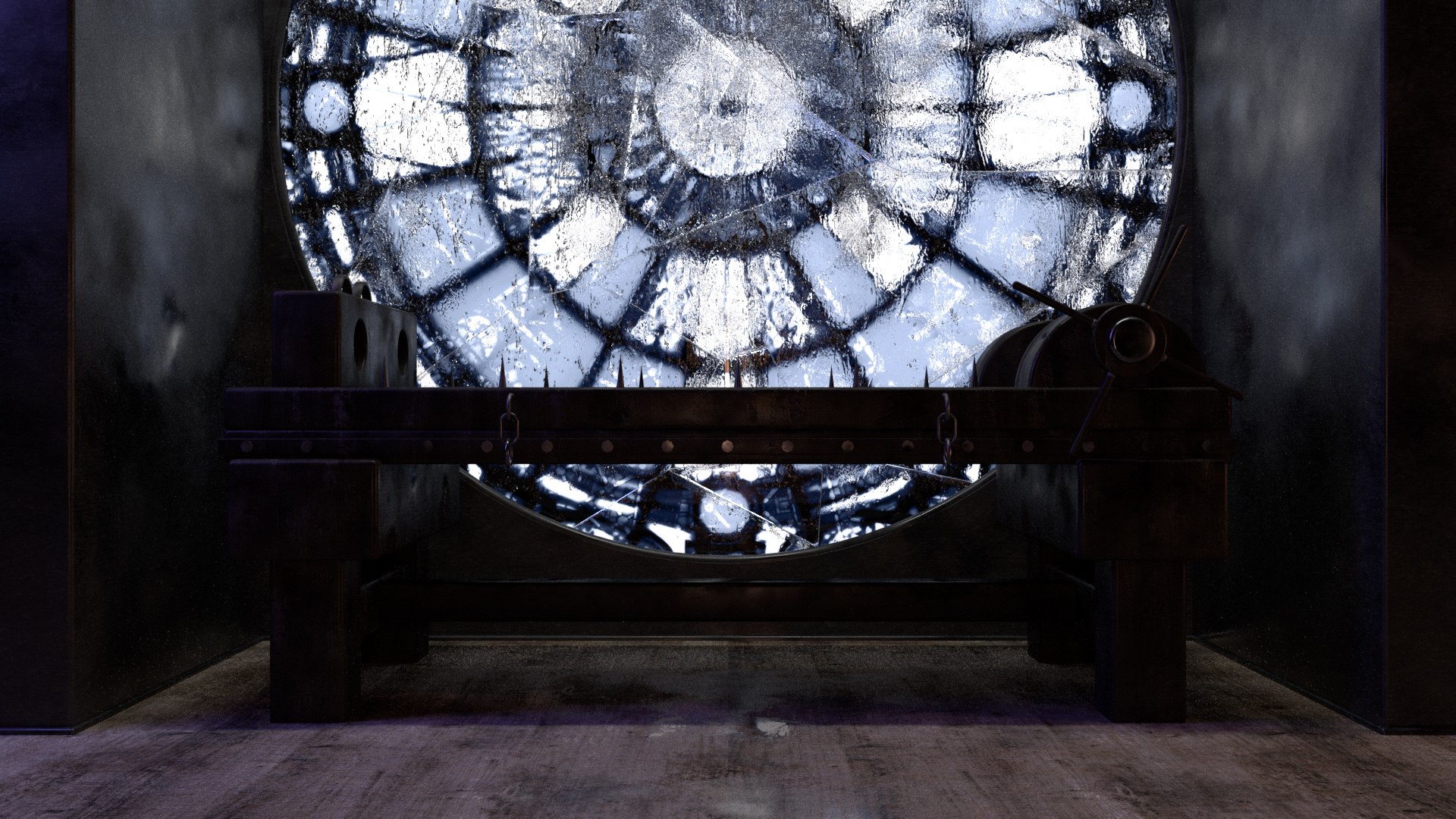 3D Simple Background Torture Room Model - TurboSquid 2043390