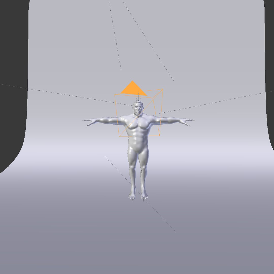 3d Model Body Builder Roger Rigged