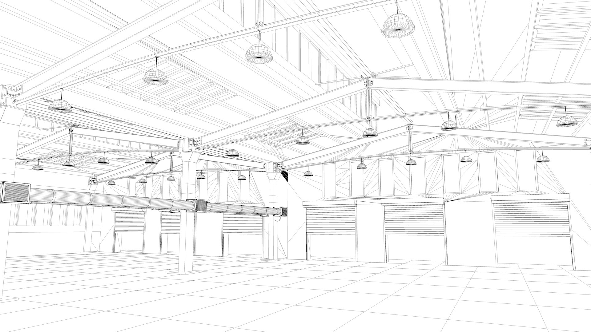 Factory Building 3D Model - TurboSquid 1451358