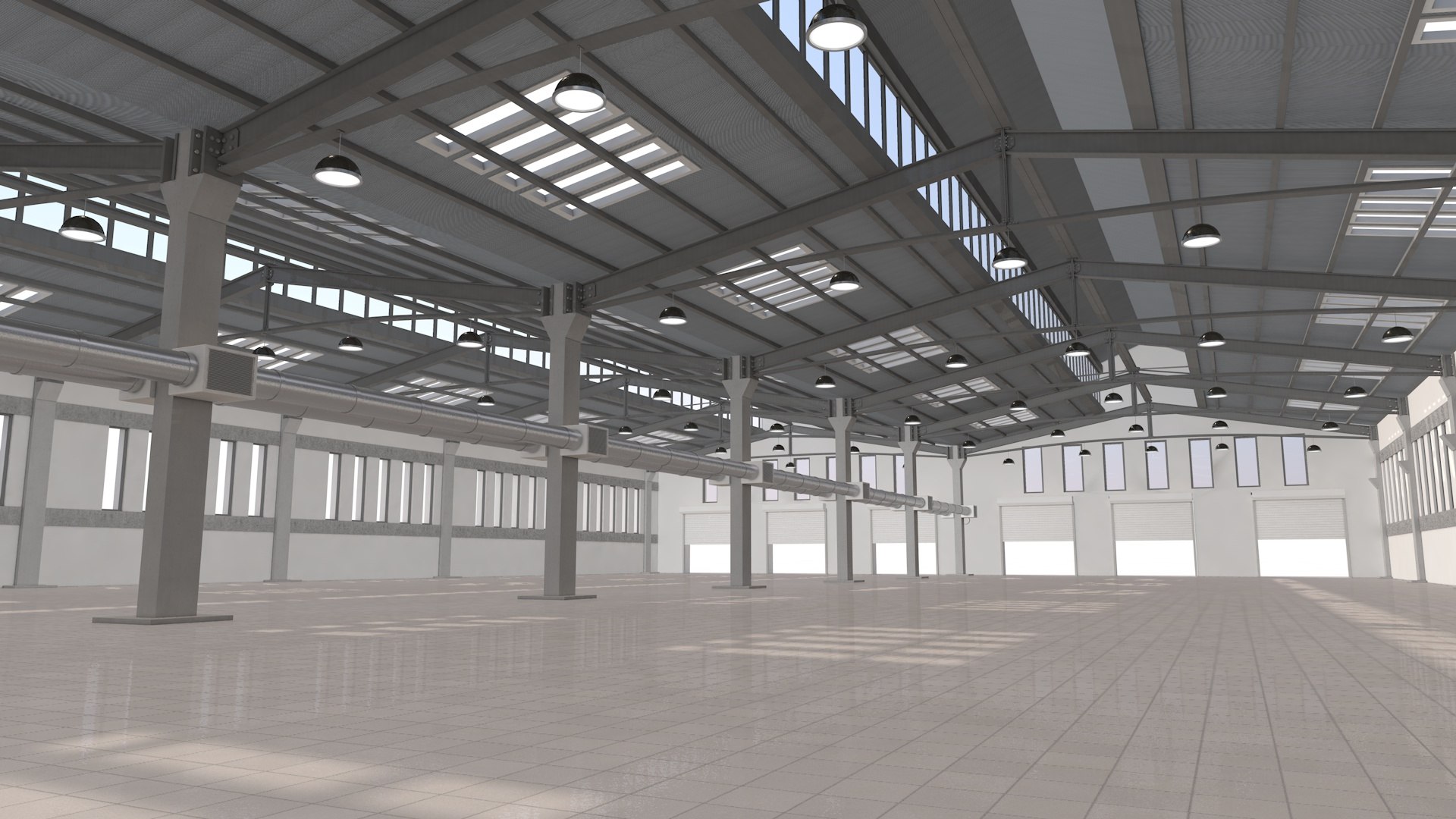 Factory Building 3D Model - TurboSquid 1451358