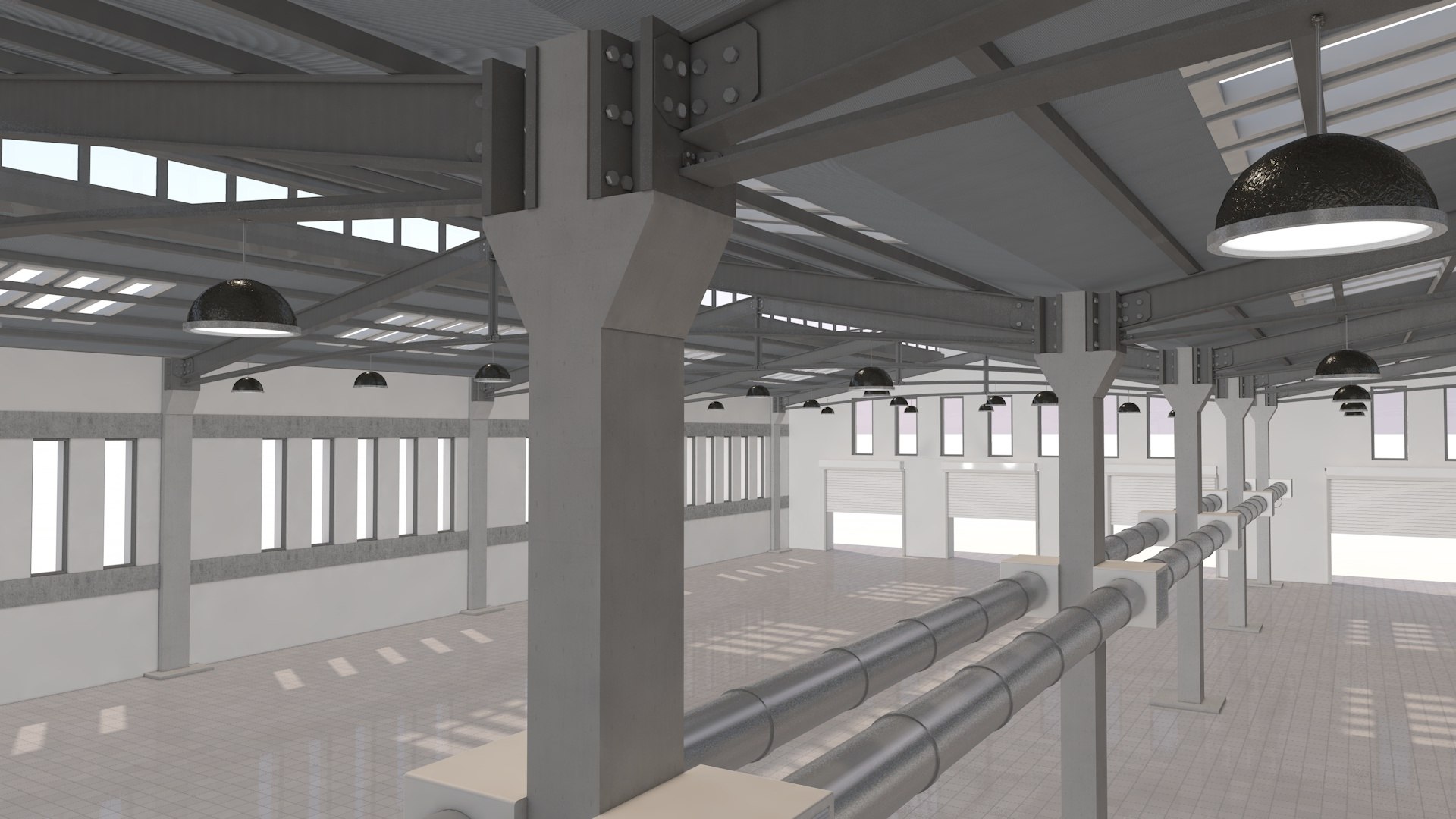 Factory Building 3D Model - TurboSquid 1451358