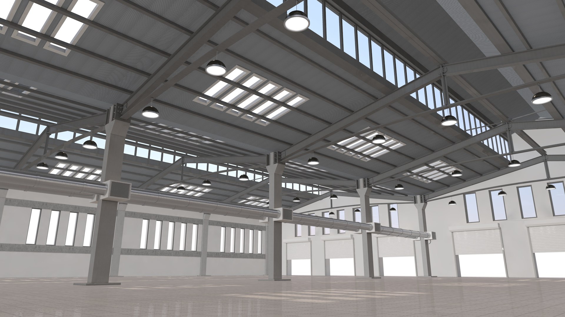 Factory Building 3D Model - TurboSquid 1451358