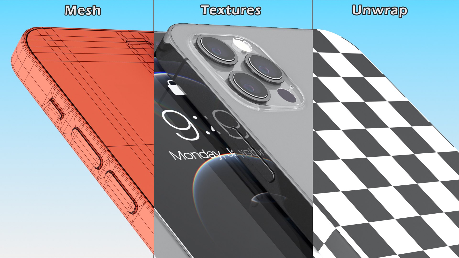 Apple Iphone 12 Pro Model - TurboSquid 1669426