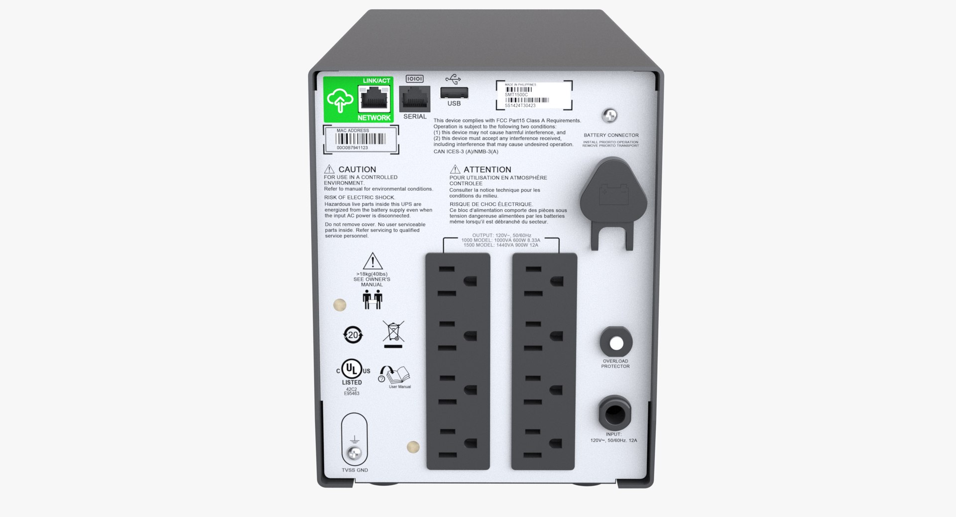 Photoreal Backup Ups Apc 3D Model - TurboSquid 1385516