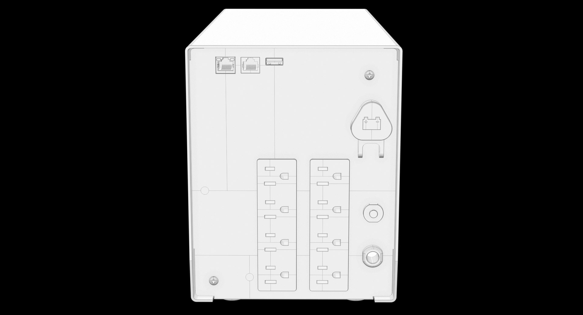 Photoreal Backup Ups Apc 3D Model - TurboSquid 1385516