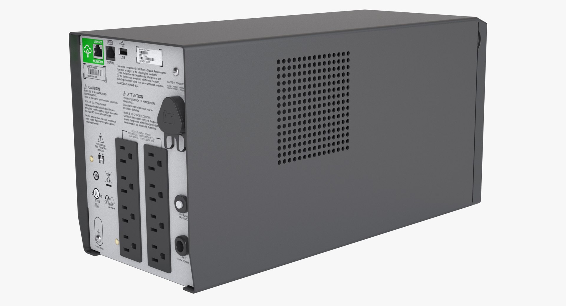 Photoreal Backup Ups Apc 3D Model - TurboSquid 1385516