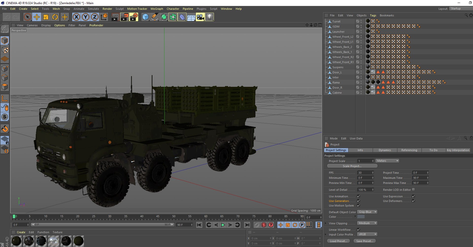 3D model ISDM Zemledeliye Mine-laying System - TurboSquid 2172305